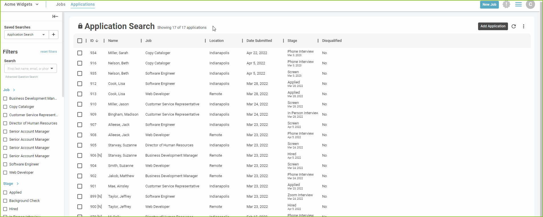 Application Tags